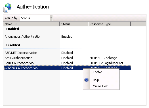 Integrated Windows Authentication