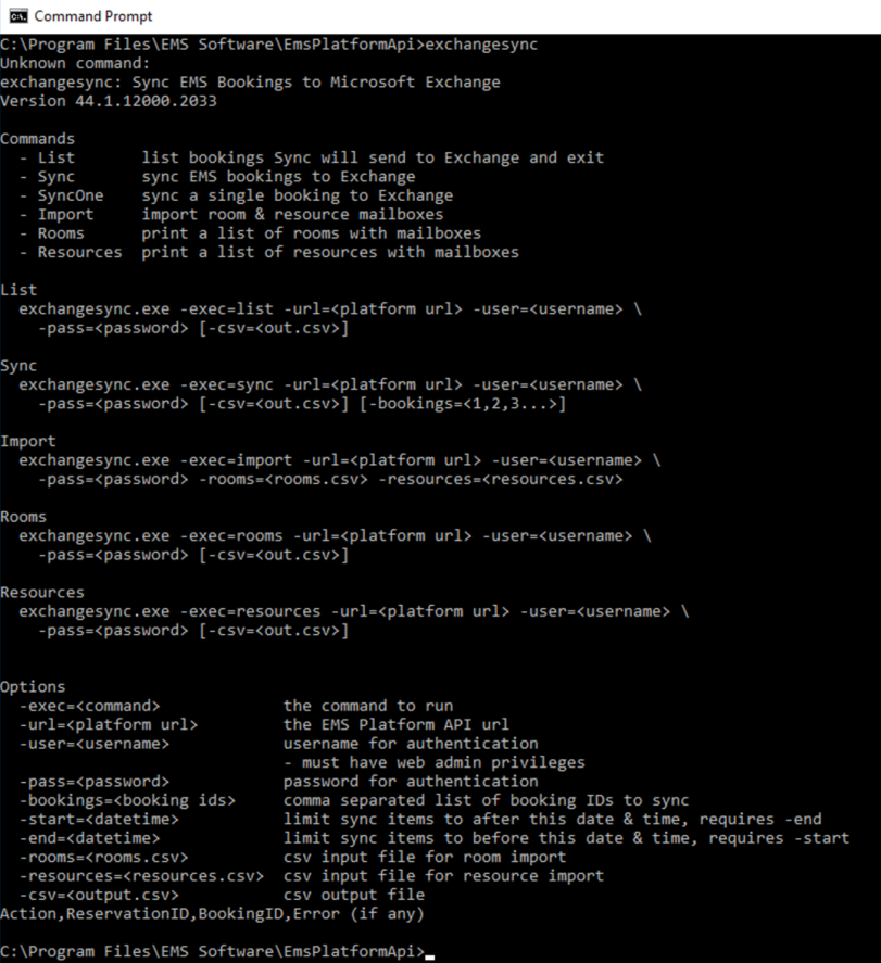 Exchange Sync Utility